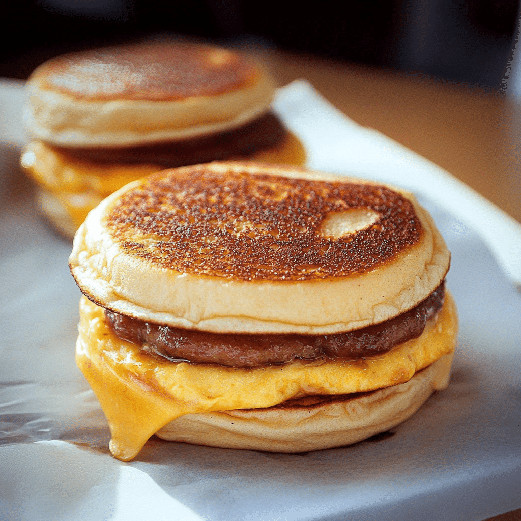 McGriddle Breakfast Sandwiches - Less Is Tastier