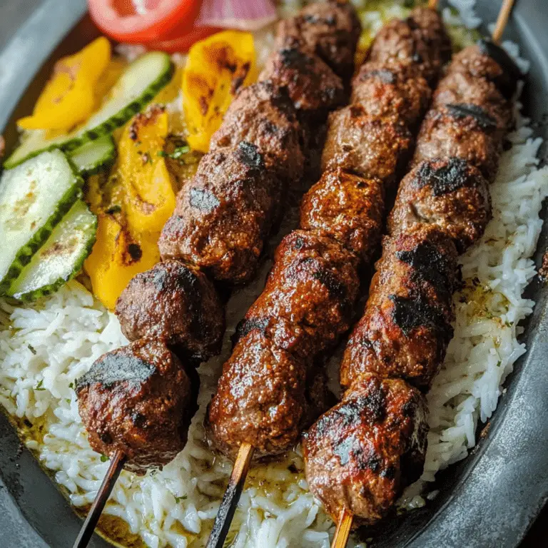 Kabob Koobideh - Less Is Tastier