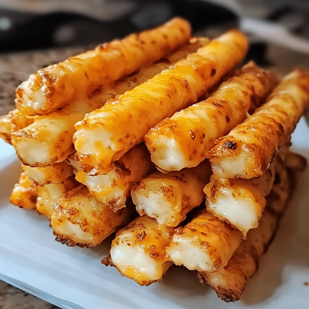 Potato Cheese Sticks Recipe - Less Is Tastier