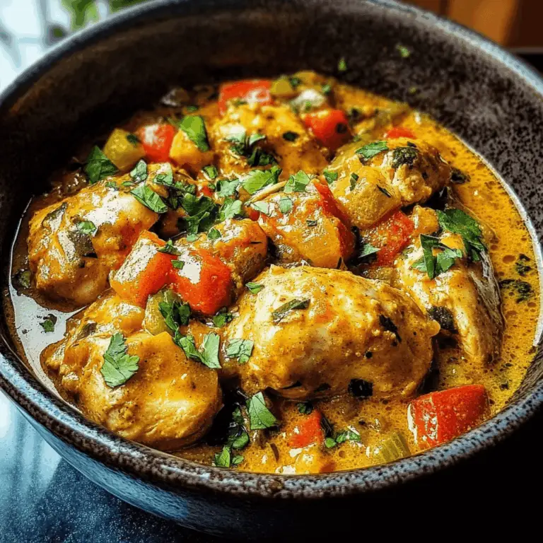 Coconut Chicken Curry - Less Is Tastier