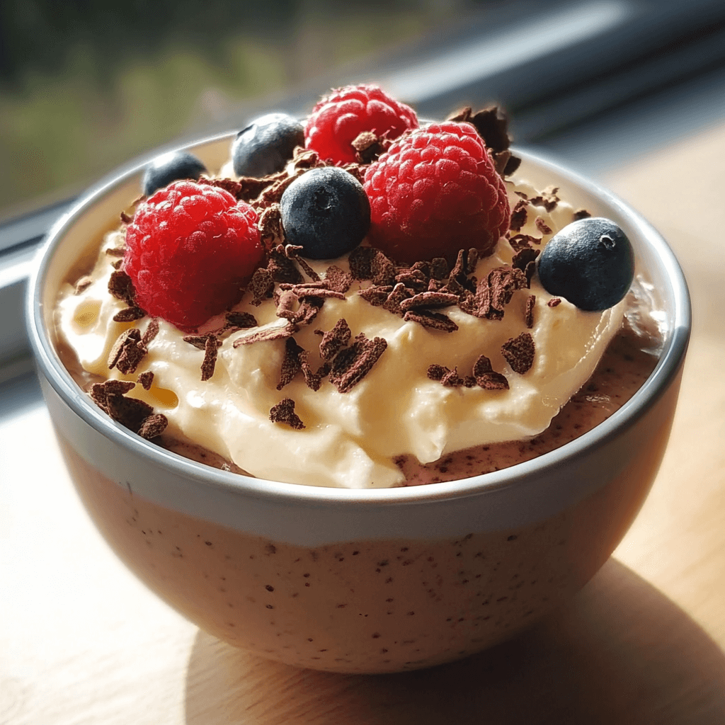 Protein Yogurt Pudding - Less Is Tastier