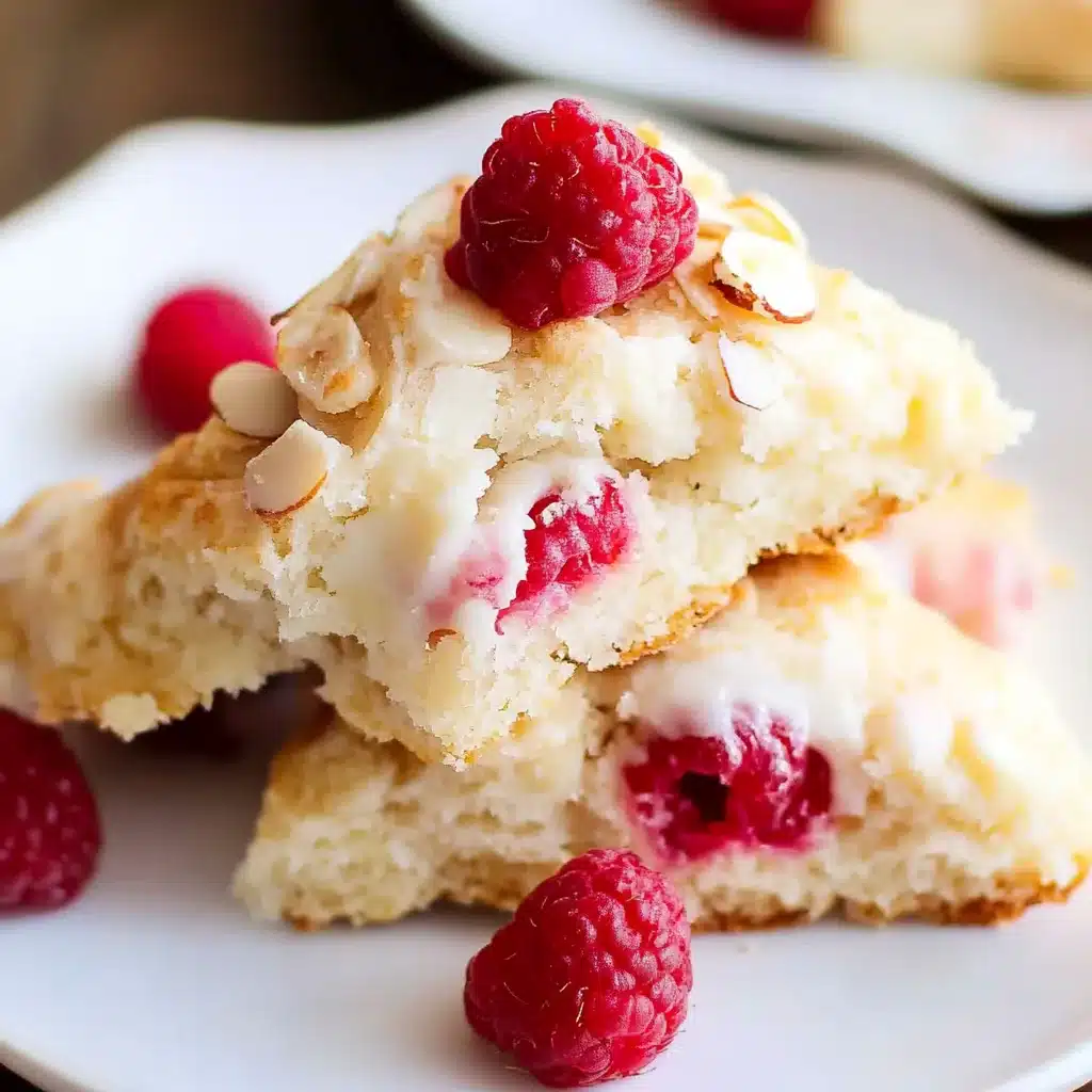 Raspberry Almond Cream Scones: An Amazing Ultimate Recipe - Less Is Tastier